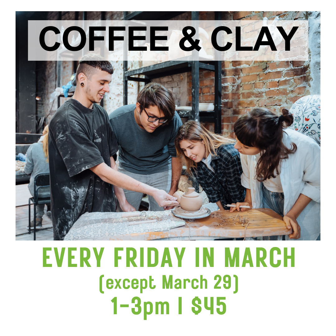 Events from June 28 – March 16 – Pearl City Clay House