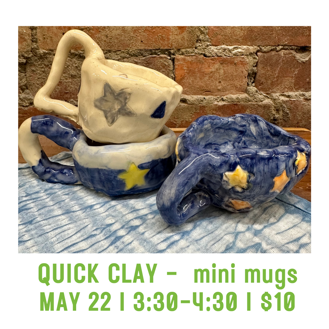 Events from May 17 – May 22 – Pearl City Clay House