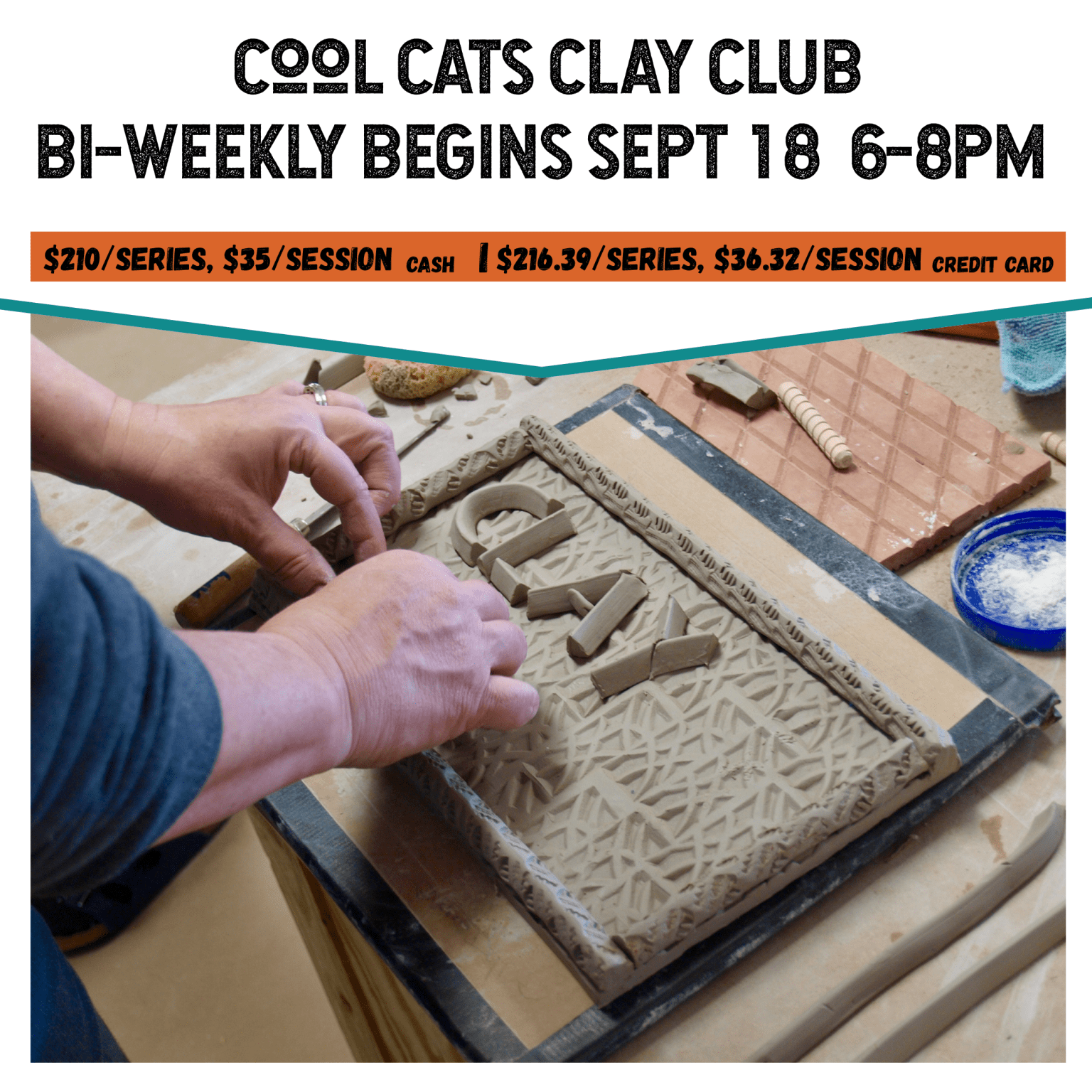 Cool Cats Clay Club - Pearl City Clay House